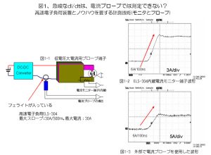 高di/dt測定に電流プローブは使えるか？ - 株式会社ベルニクス